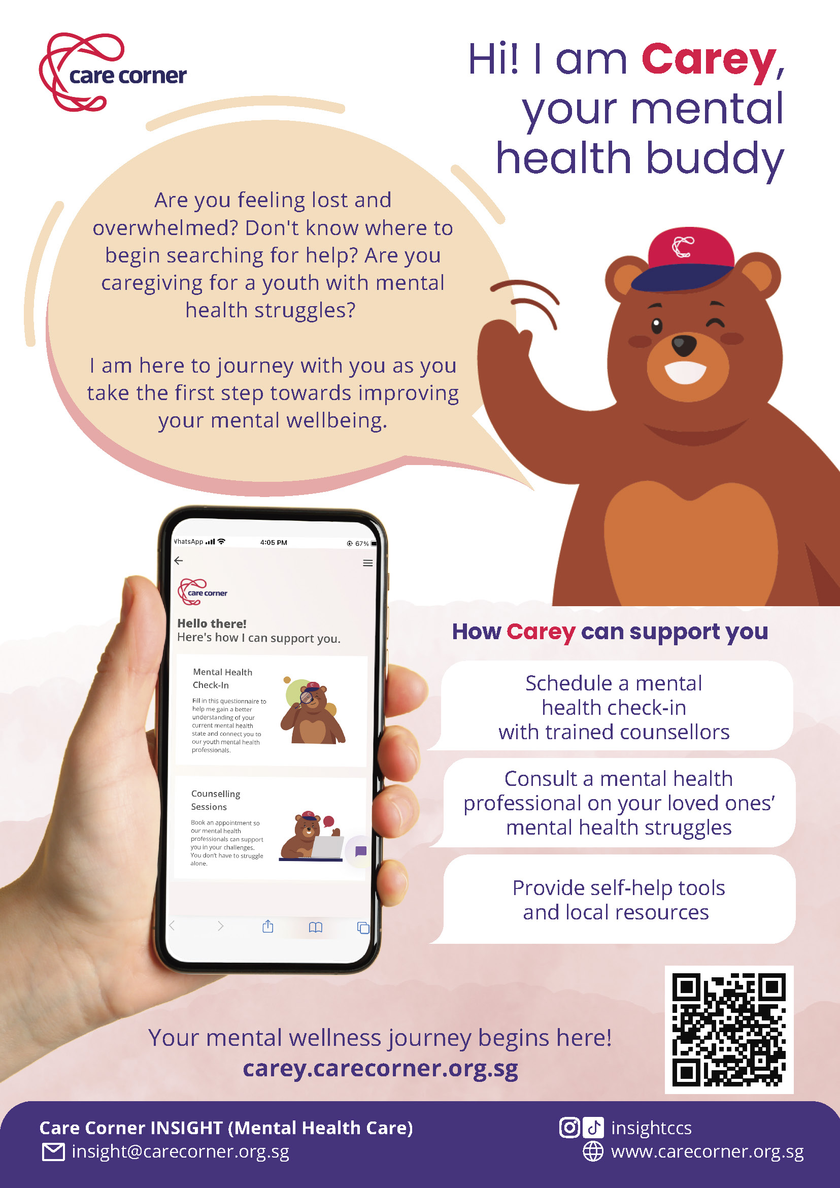 Supporting Mental Health Care in Singapore - ATC x Care Corner SG ...